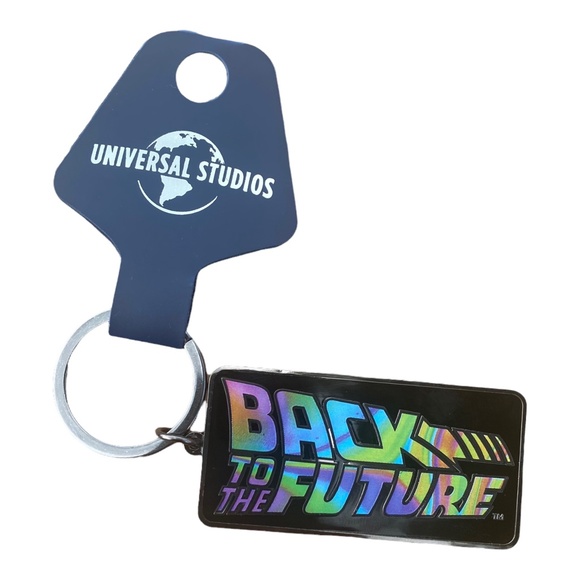 Universal | Accessories | Universal Studios Back To The Future Logo ...